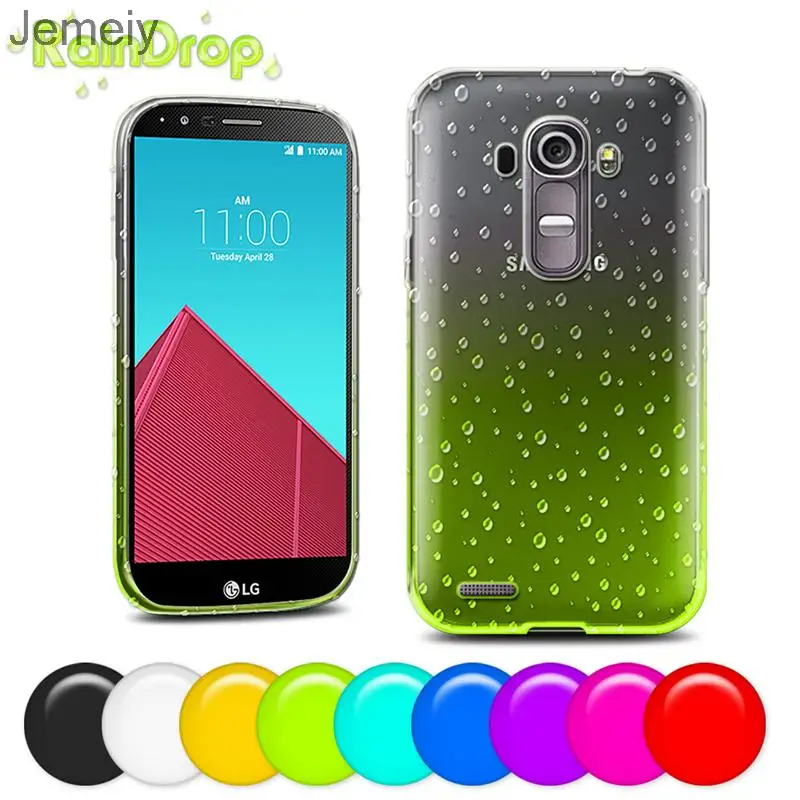 For LG G4 Gel Case Soft Transparent Clear TPU Waterdrop Raindrop Soft ...