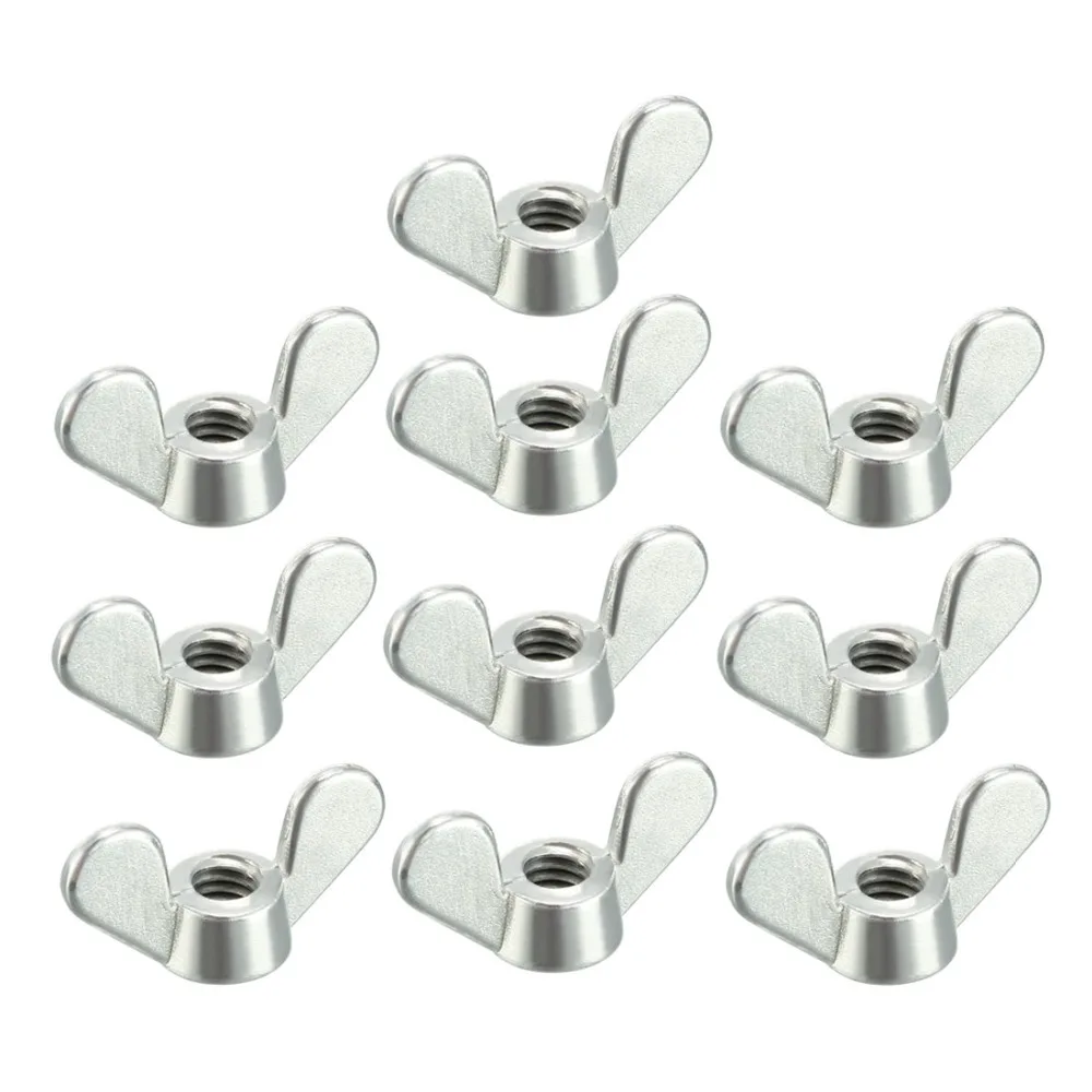 Uxcell-10pcs-lot-M4-M5-M6-M8-M10-Wing-Nuts-Butterfly-Nut-Twisting ...
