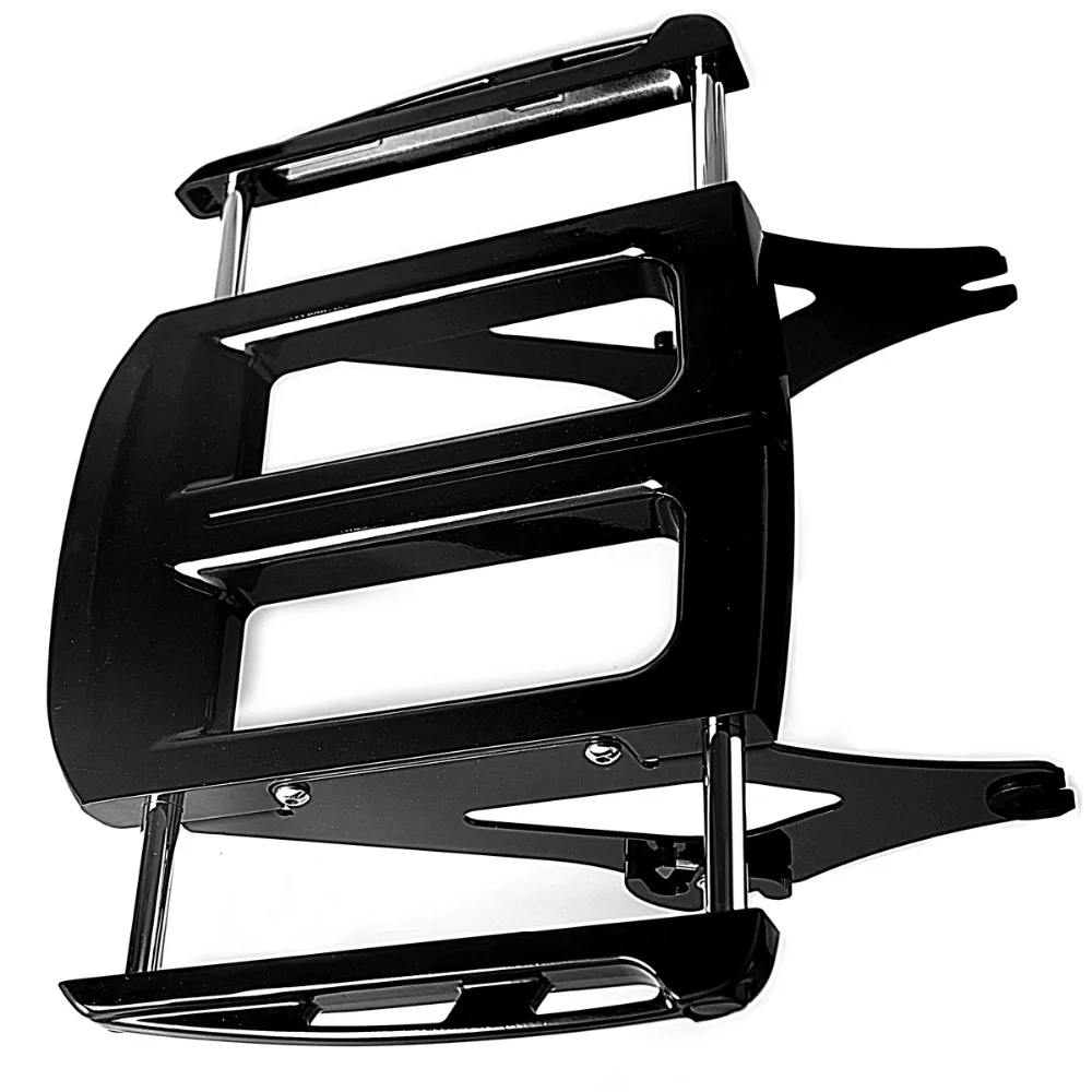 Harley Davidson Luggage Bag Black Steel Luggage Top Rack For Harley ...