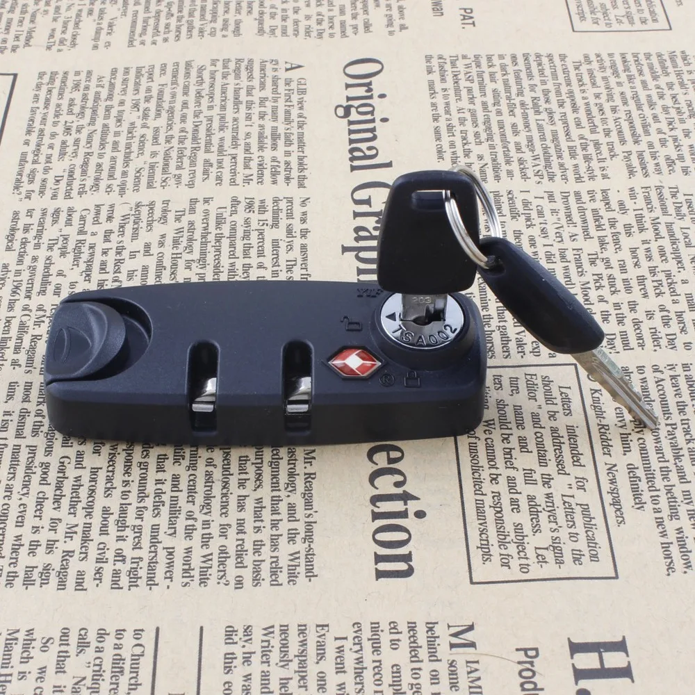 HG 003A factory direct lock with key lock TSA luggage locks fixed lock ...