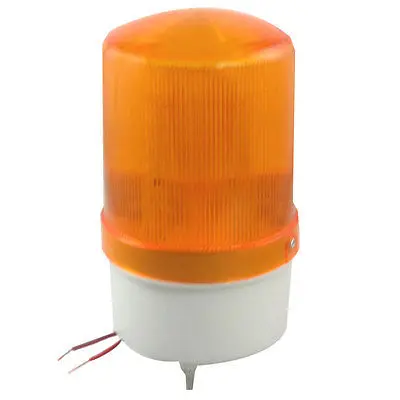 DC 24V Industrial Yellow LED Signal Warning Warn Rotating Light with ...