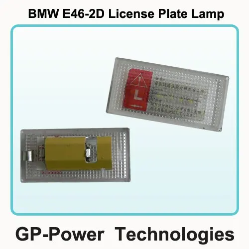 2015 Newest Car LED License Plate Light For BMW E46 2D e46 Oil Service 2015 Newest Car LED License Plate Light For BMW E46 2D e46 Oil Service