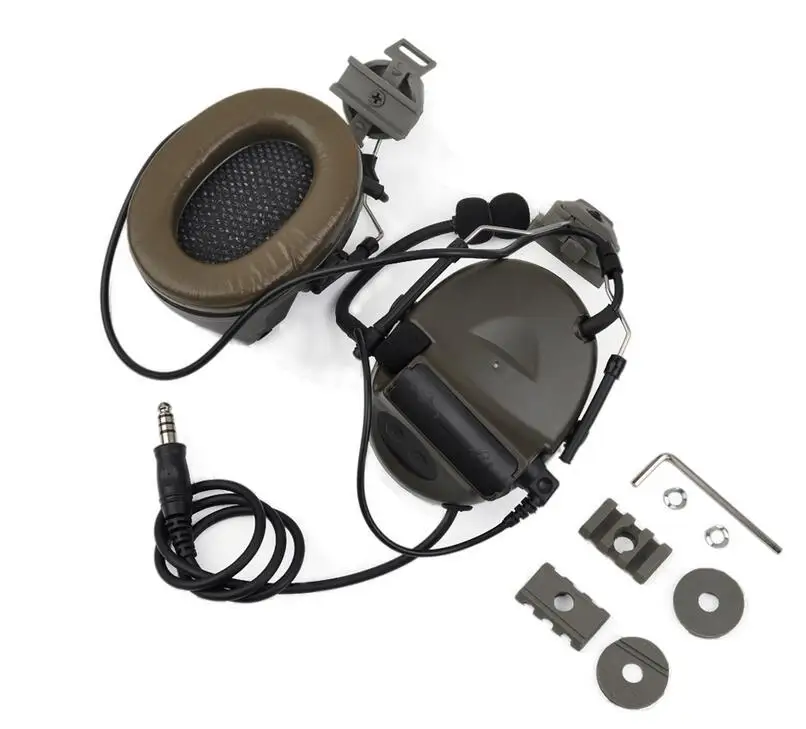 Z-tac C1 Msa Msa Special Tactical Headset Without Modified Helmet ...