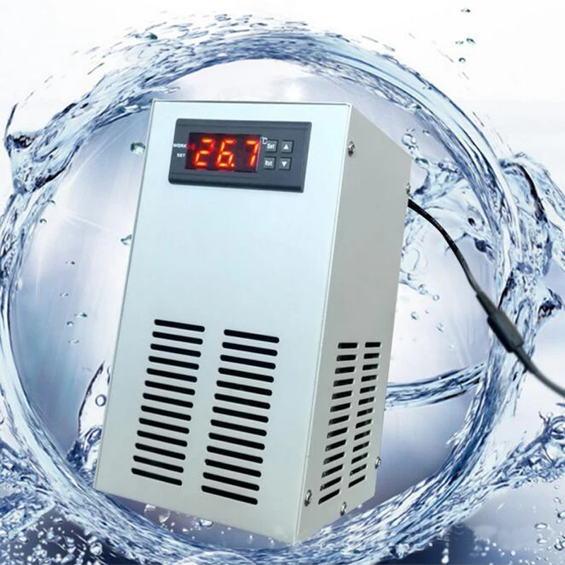 30l 120w Lcd Display Aquarium Water Chiller Pond Cooling Device Fish ...