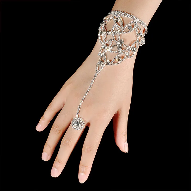 Belly Dance Accessories Sexy Bracelet Jewelry Alloy Ring Bracelets Belly Dance Bracelets