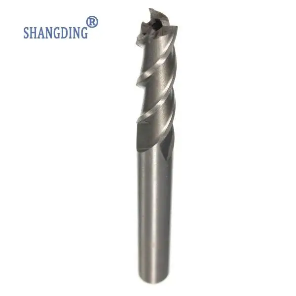 6mm x 6mm 3 Flute HSS Aluminium End Mill Cutter Extended CNC Bit Incisive Strong and Durable ...
