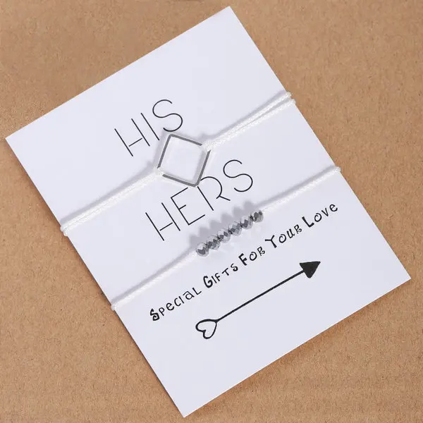 Bracelet Amour Couple | Bijoux pour Amoureux qui sont à Distance