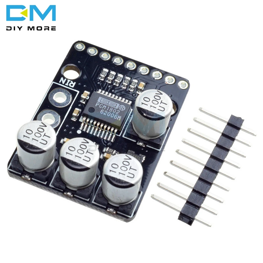 Interfaz de Audio PCM1802 PCM, amplificador CMOS PCM AV, receptor ...