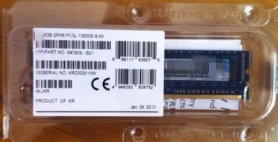Nuevo original 647909 B21 664696 001 647658 081 8GB 2Rx8 PC3L 10600E 1 año de garantía ...