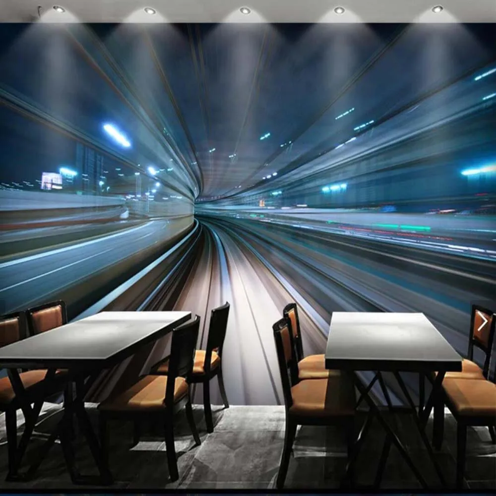 3D Technology Extend Stretch Prolongation Space Photo Wallpaper Mural ...