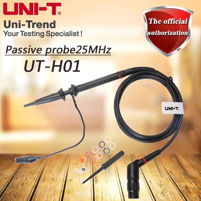 UNI-T-UT-H01-Handheld-Oscilloscope-Probe-25MHz-Passive-Probe-for ...