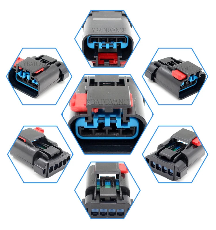 54200409 Delphi Apex 2,8 conector hembra sellado de 4 vías con CPA de ...