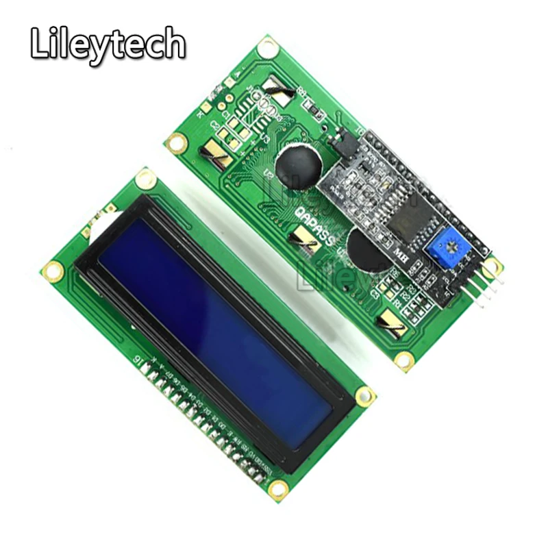 LCD1602+I2C LCD 1602 module Blue screen PCF8574 IIC/I2C LCD1602 Adapter ...