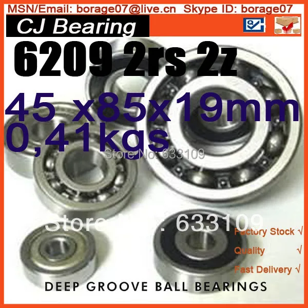 high quality deep groove ball bearing 6209 2z 6209zz bearings|bearing ...