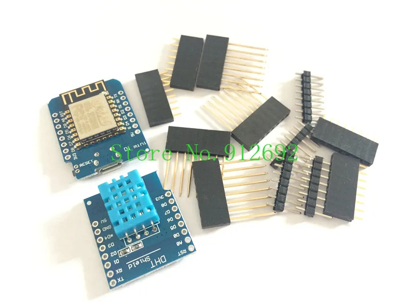 ESP8266 WeMos D1 mini + DHT Shield DHT11|d1 mini|wemos d1 miniwemos d1 ...