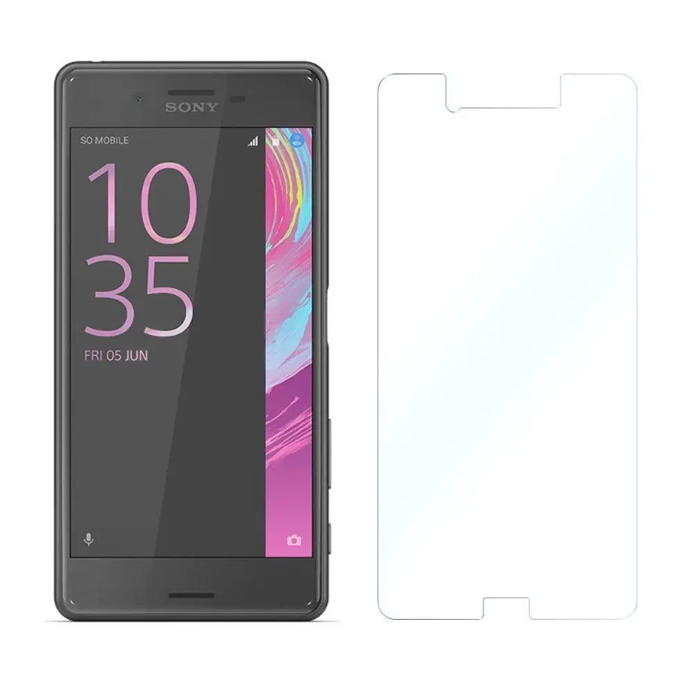 3pcs Genuine Membrane Tempered Glass Screen Protector For Sony Xperia X ...