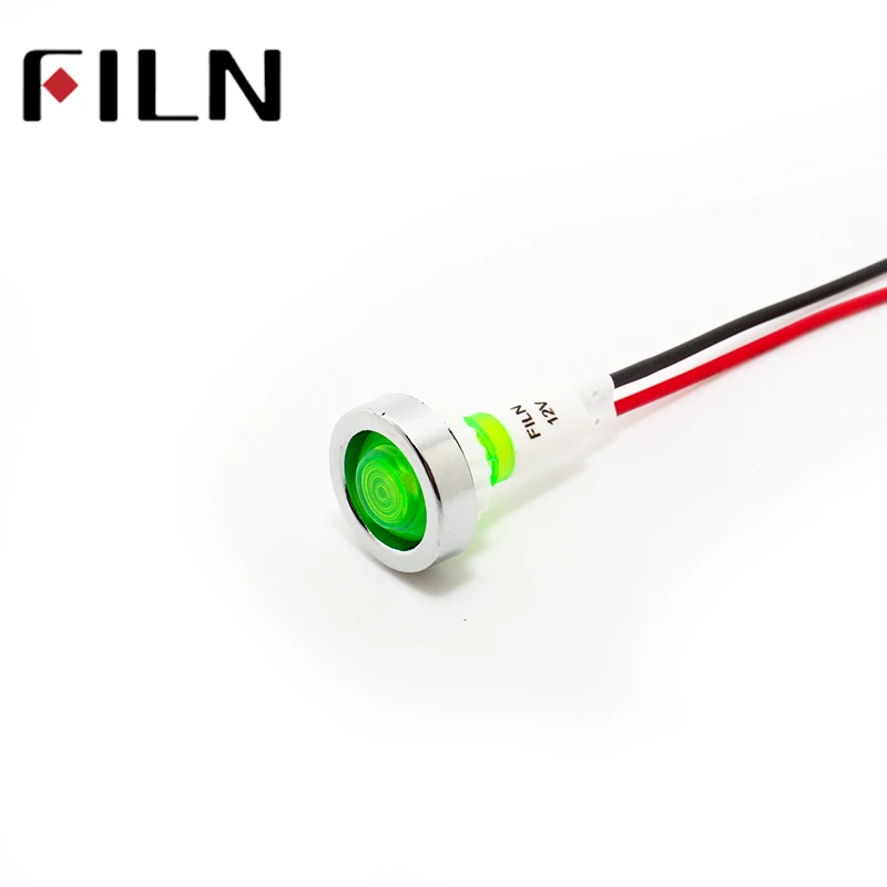 FILN FL1P-10NW-1 10mm red yellow blue green white 12v 220v 24v led ...