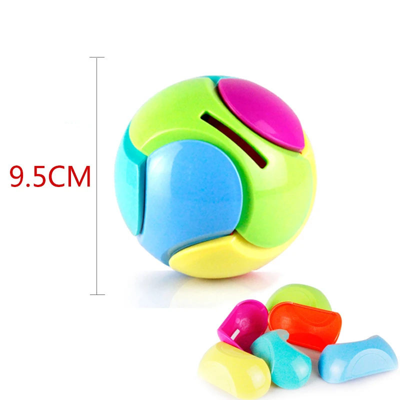 New DIY Disassembling Savings bank Building Blocks Baby Children ...