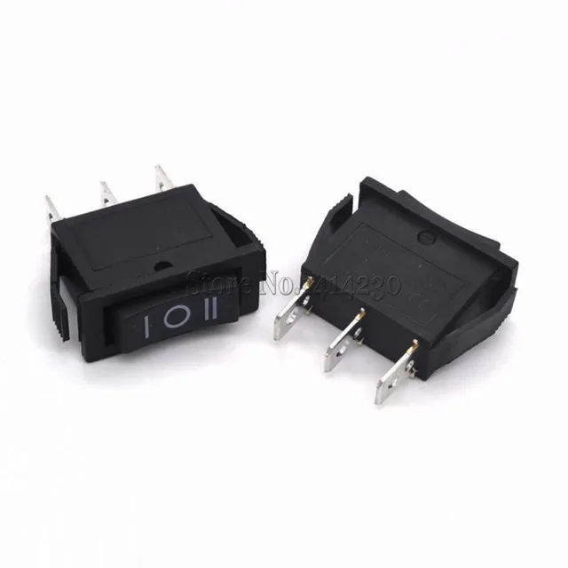 Kcd3 Rocker Kapcsoló 16A 250V 20A 125Vac 2Pin/3Pin On-Off-On 2/3Posion ...