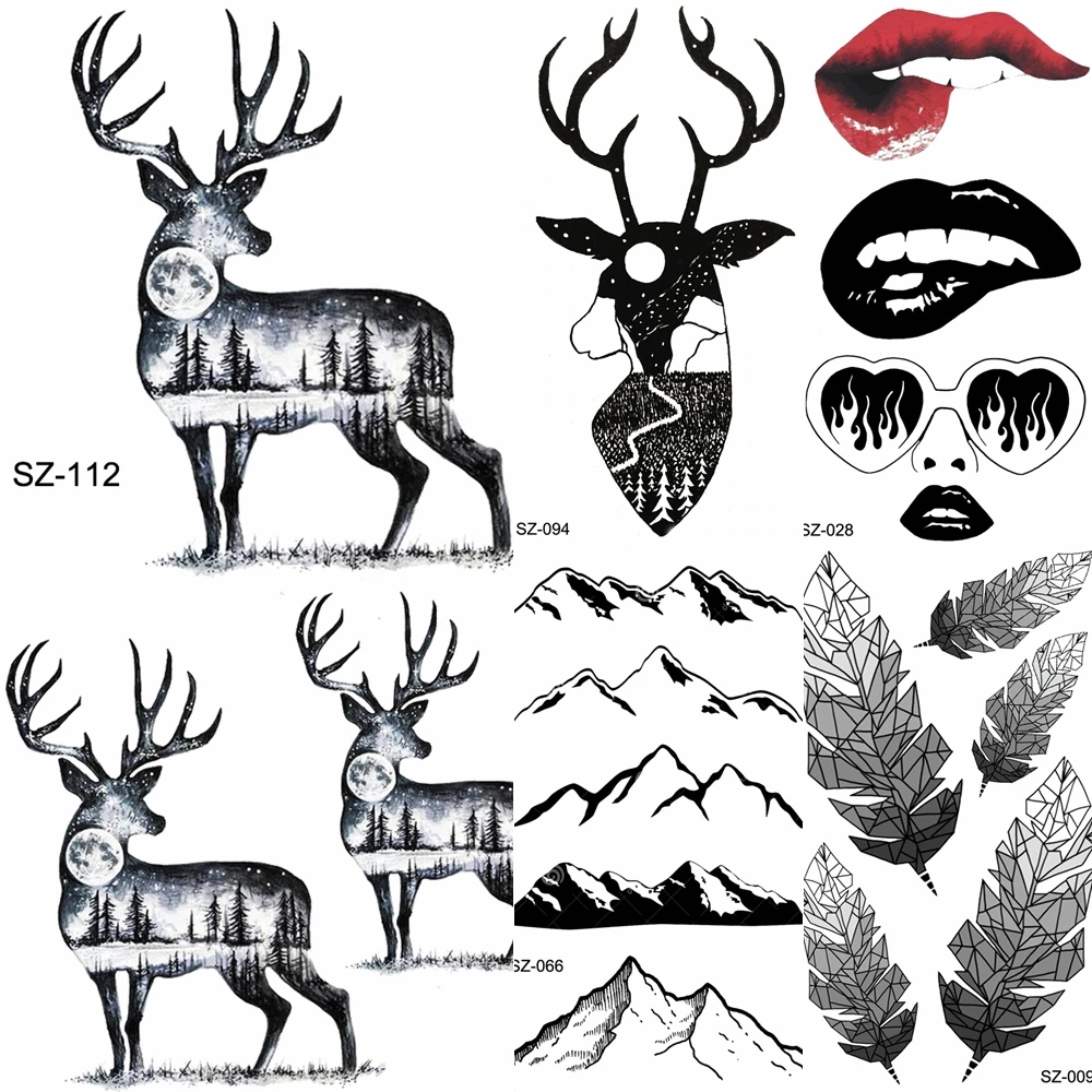 Tatuaggio Tribale Del Cervo