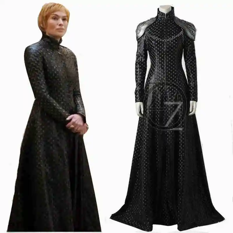 Game Of Thrones Season 7 Cersei Lannister Cosplay Costume Adult