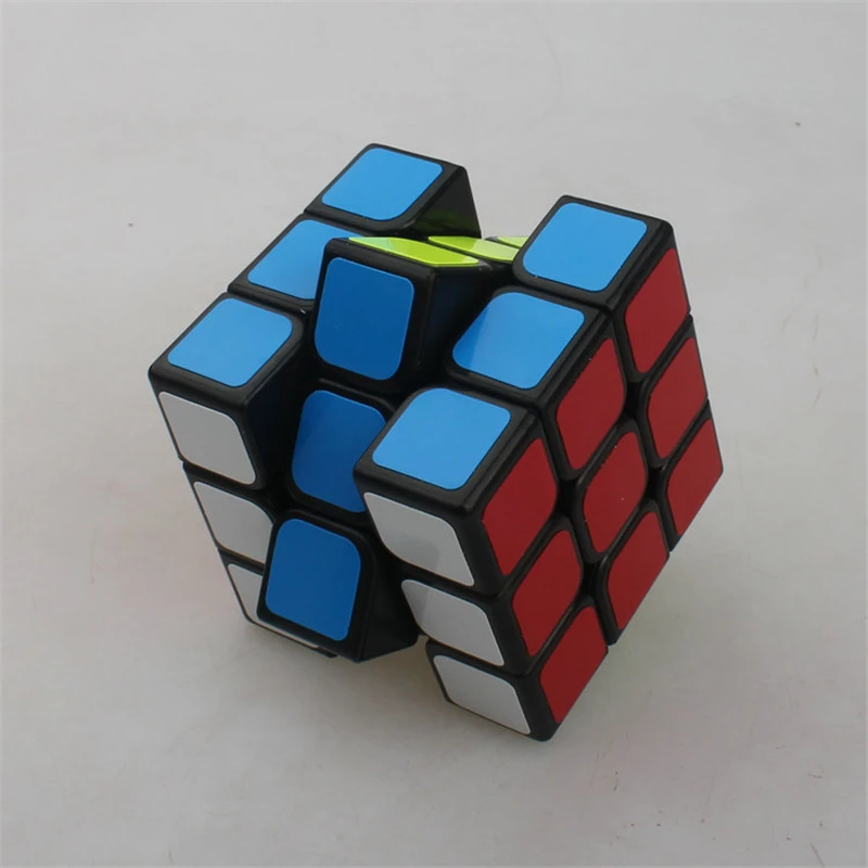 Fidget Cubes 3x3x3 PVC Sticker Block Puzzle Speed Magic Cube Colorful ...
