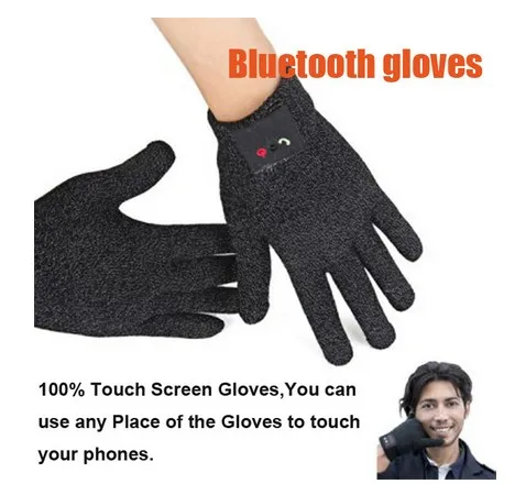 New-Bluetooth-Talking-Gloves-Full-Touch-Glove-for-Phones-Mic-Speaker ...