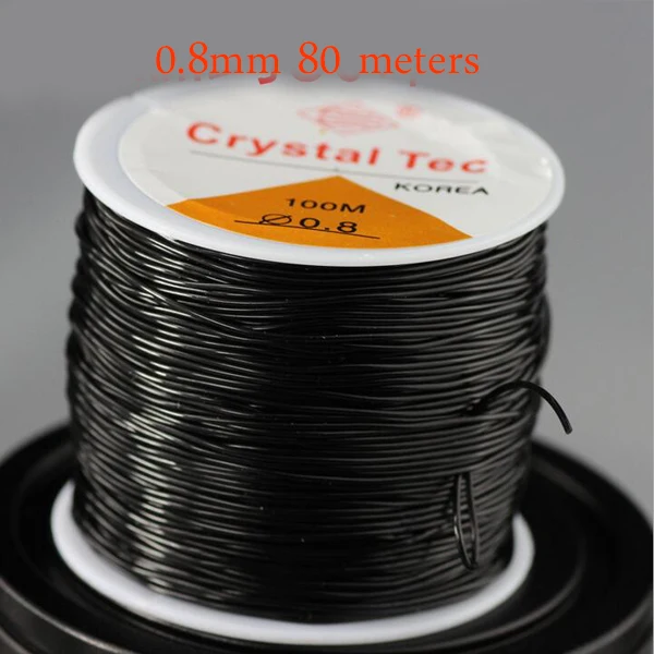 Crystal Elastic Line fish silk 0.6-1mm Beading Line Cord Thread Stretch ...