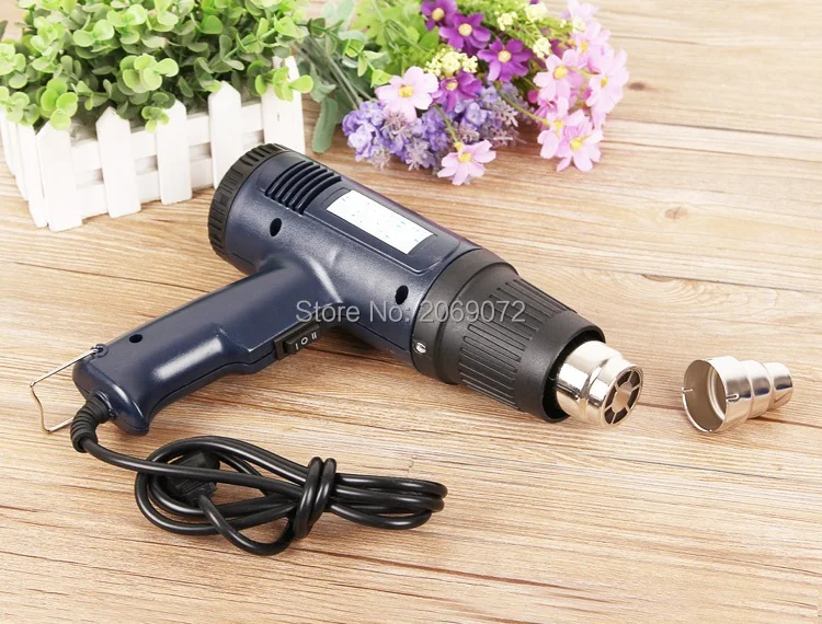 1500W high grade and low grade heat gun to soften electric heating ...