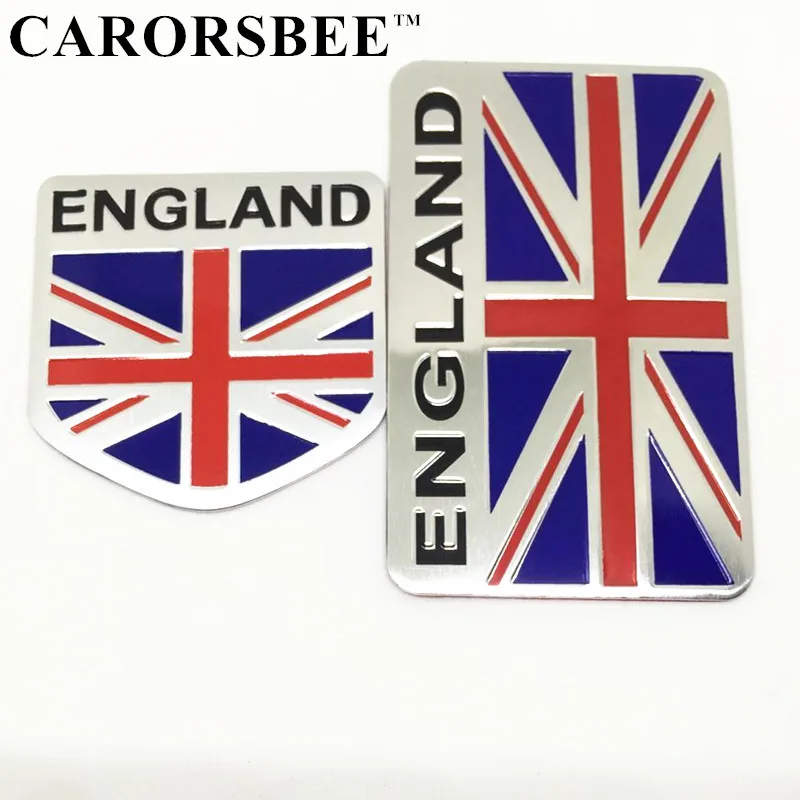 CARORSBEE 3D aluminum ENGLAND Emblem Badge Decal Car sticker British ...