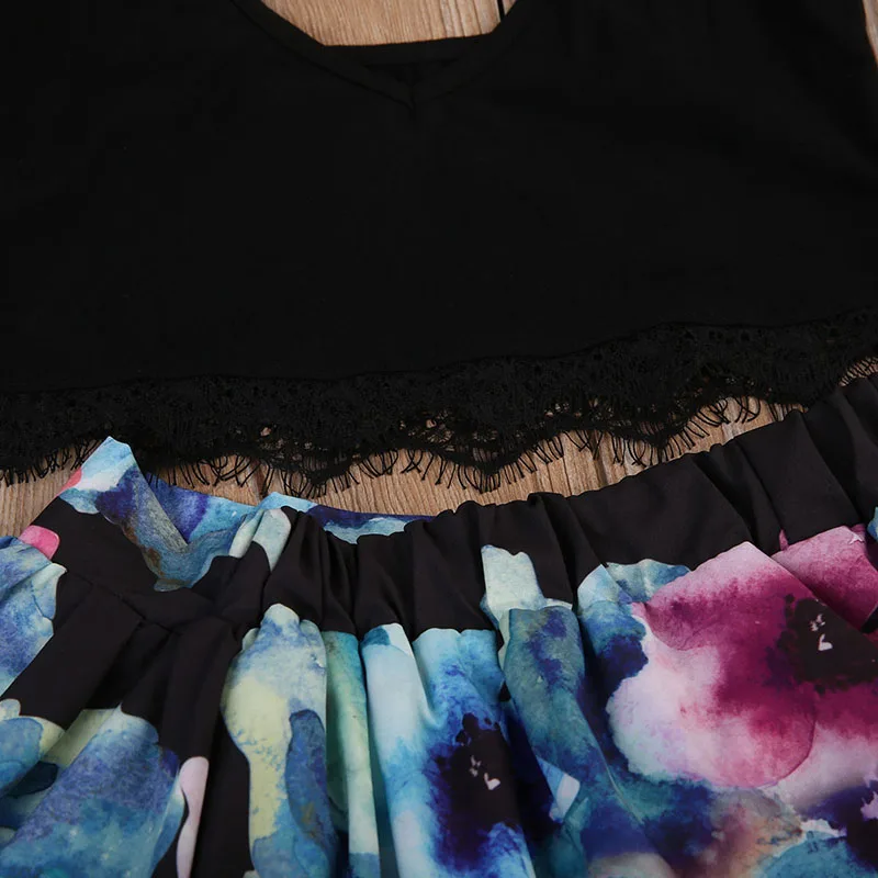 Mother and Daughter Dress Family Match Clothes Summer Sleeveless Woman ...