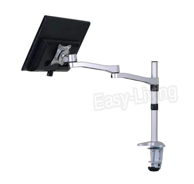 Aluminum Desktop Monitor Mount Arm Full Motion 360 Degree 13-24" Lcd ...