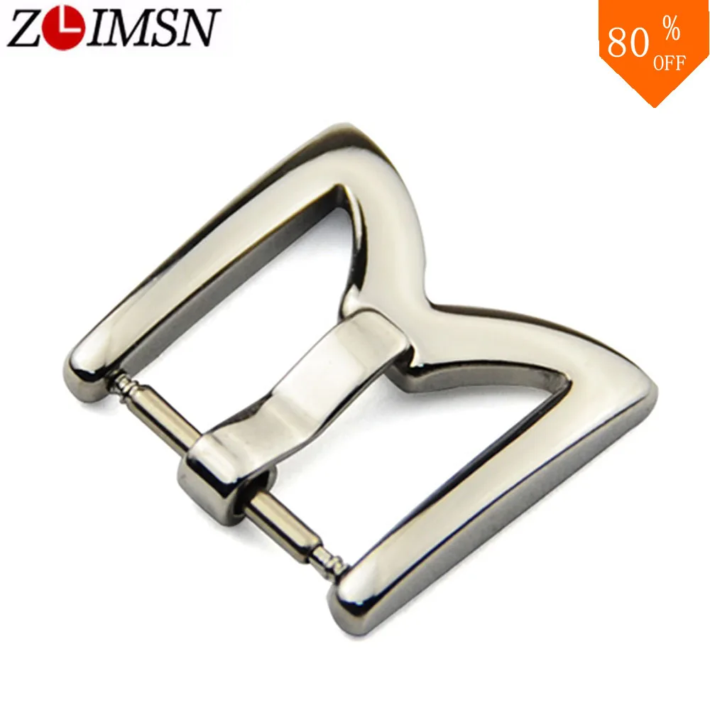 Zlimsn New Personality 14 Mm Silvery Polished Belt Buckles For Men 316l ...