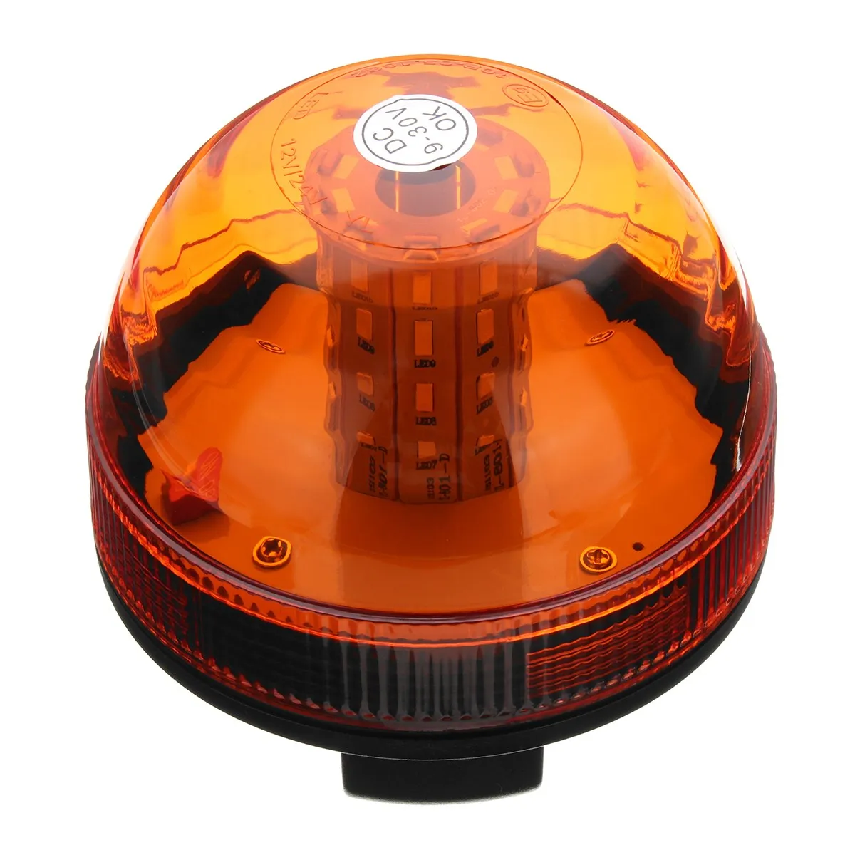 Rotating Amber Warning Lights Vehicle
