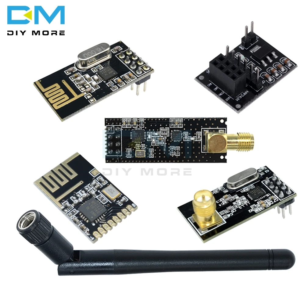 Nrf24l01 Wireless Module Board 8 Pin Receiver Transmitter ...