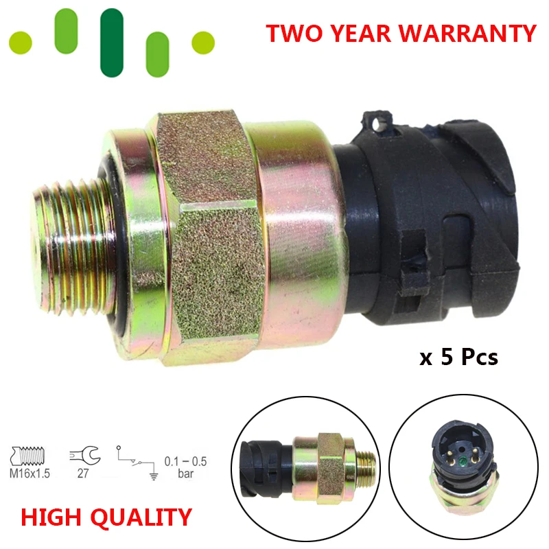 5 PCS 20 424 060 20424060 Pressure Switch Brake Light Switch Oil ...