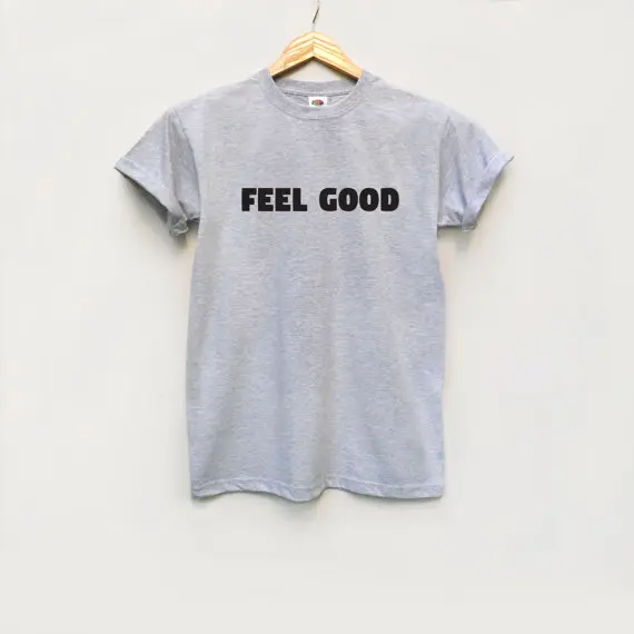 Feel-good-tee-shirt-slogan-tshirt-gift-t-shirt-Fun-unisex-shirt-french ...