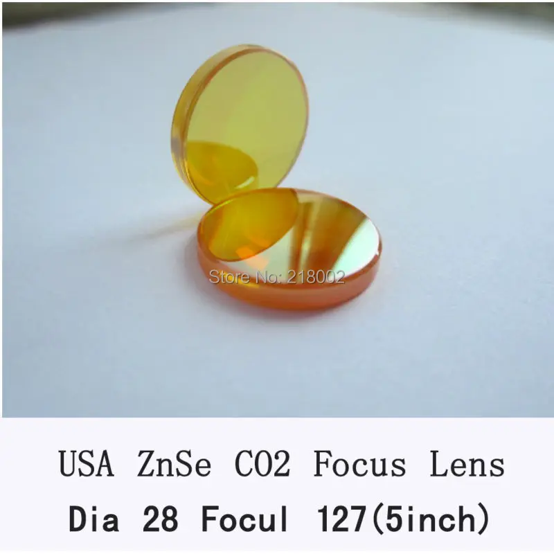 28mm USA ZnSe Focus Lens for CO2 Laser 127mm focal length CO2 Laser ...
