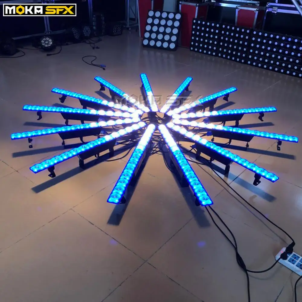 14x3w Wall Washer Bar Light Wall Wash Light Dmx Stage Lighting Rgb 3 In ...