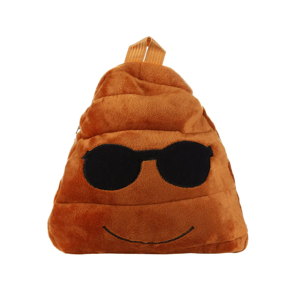 Cute Emoji Emoticon Shoulder School Child Bag Backpack Satchel Rucksack ...