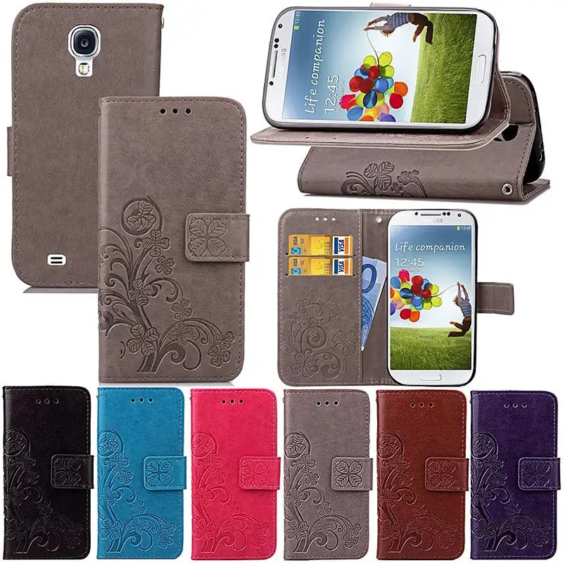 For Samsung S4 Mini Case Pu Leather Back Cover Phone Case For Samsung ...