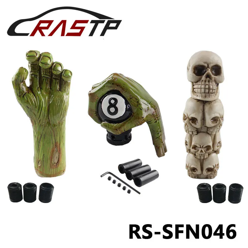 Universal Skull Head Style Gear Shift Knob Lever Shifter Car Truck ...