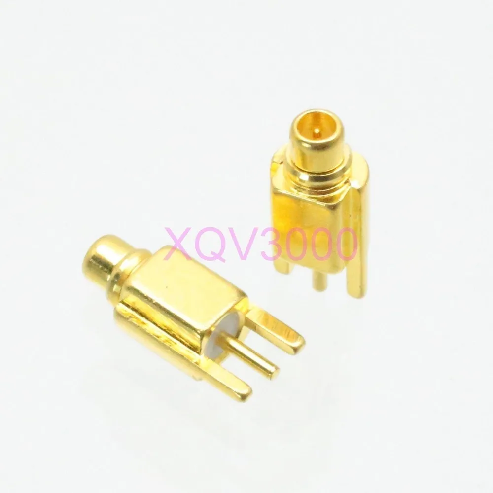 1pce Connector MMCX male plug pin solder PCB edge surface mount ...