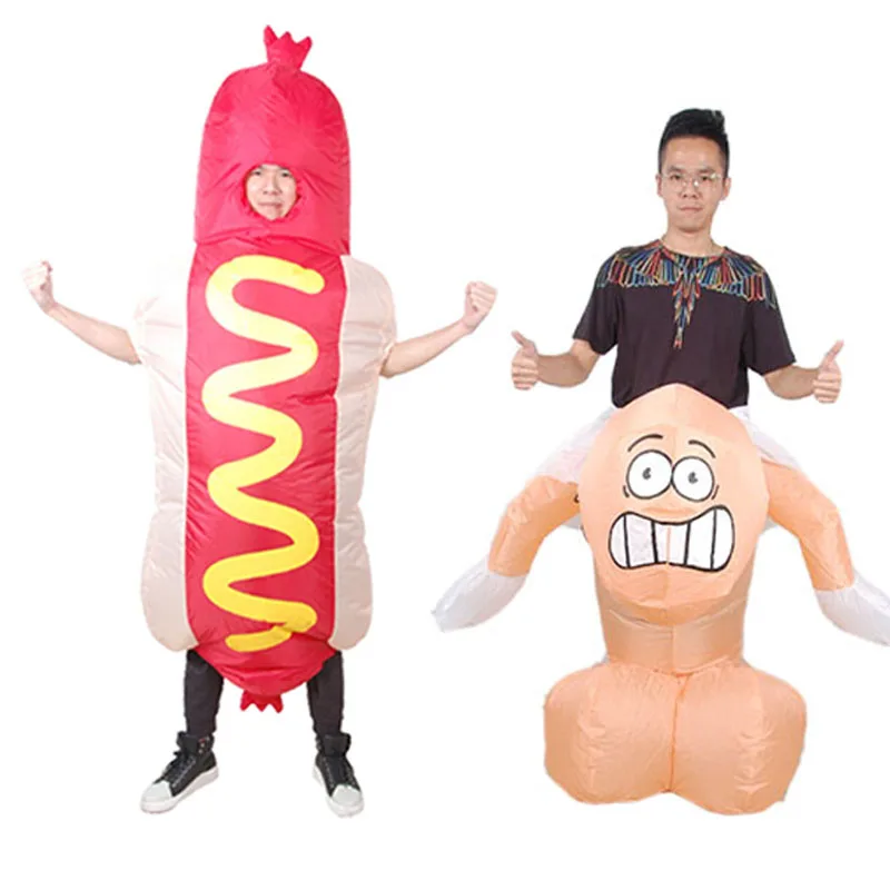 Inflatable Willy Adult Fancy Dress Costume Stag Night Halloween Penis