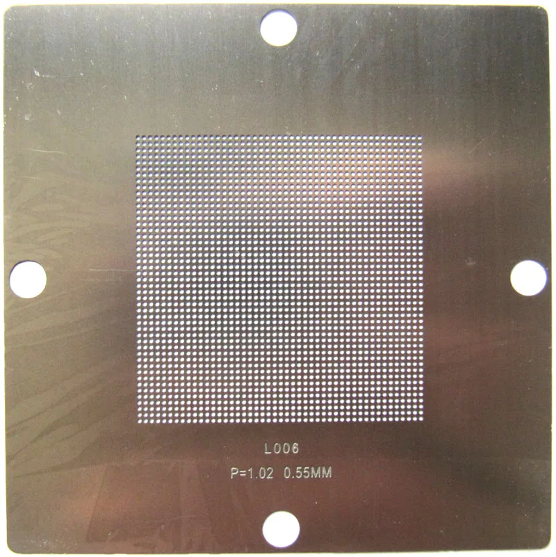 BGA Reball Stencil/ template, Universal IC reball stencil,Solder ball ...