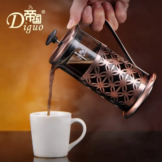 Diguo Coffee Pot Method Stainless Pressure Pot Stainless Steel Tea ...