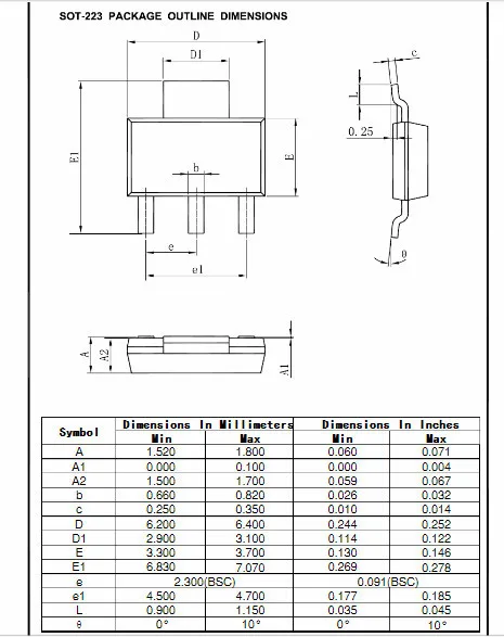 SMD IC Marking Code PART NUMBER Z7S 4PIN SOT223 4 PACKING|ic package|ic ...
