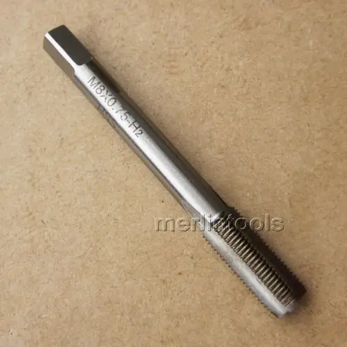 8mm x .75 Metric HSS Right hand Tap M8 x 0.75mm Pitch-in Tap & Die from ...