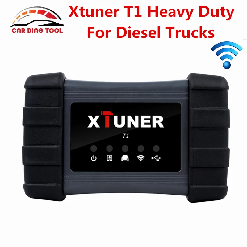Más nuevo XTUNER camión Auto herramienta de diagnóstico XTUNER T1 HD Heavy Duty escáner soporte ...