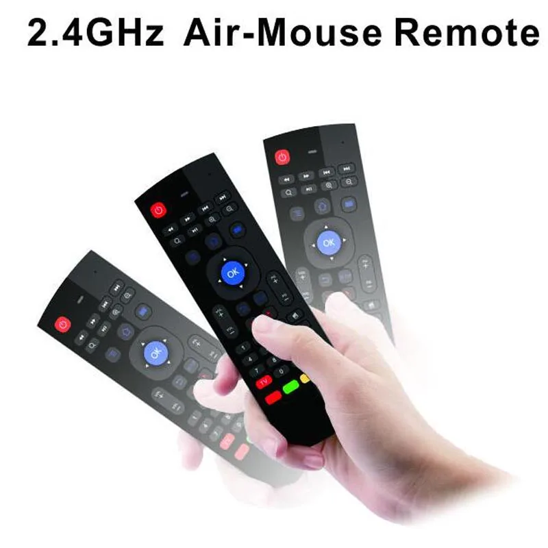 SALE Russian T3 Backlight Mic 2.4G Fly Air Mouse with Microphone Mini ...